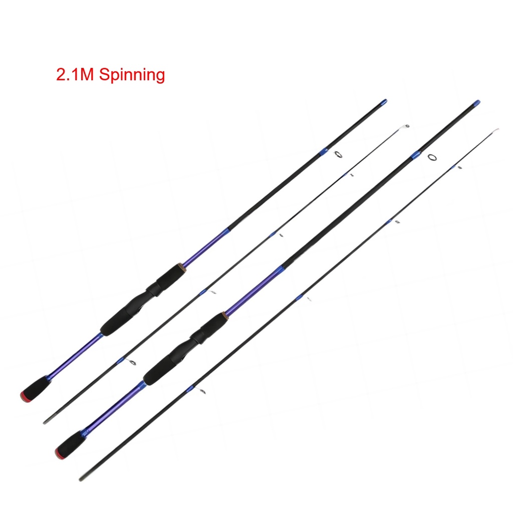 FRP Lure Rod 1.8 Meters Spinning Casting Fishing Rod Throwing Rod ...