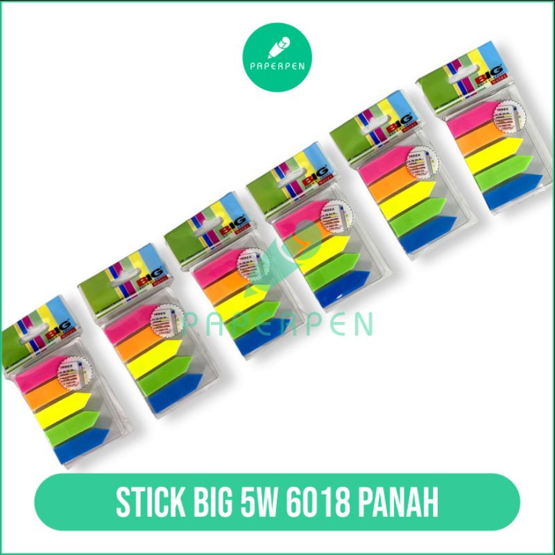 Sticky NOTE BIG 5 COLORS 6018 | Shopee Philippines