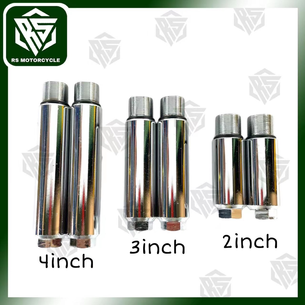 [RIDE SAFE] MOTORCYCLE PARTS FRONT FORK EXTENSION 2 TO 4 INCH 1 PAIR ...