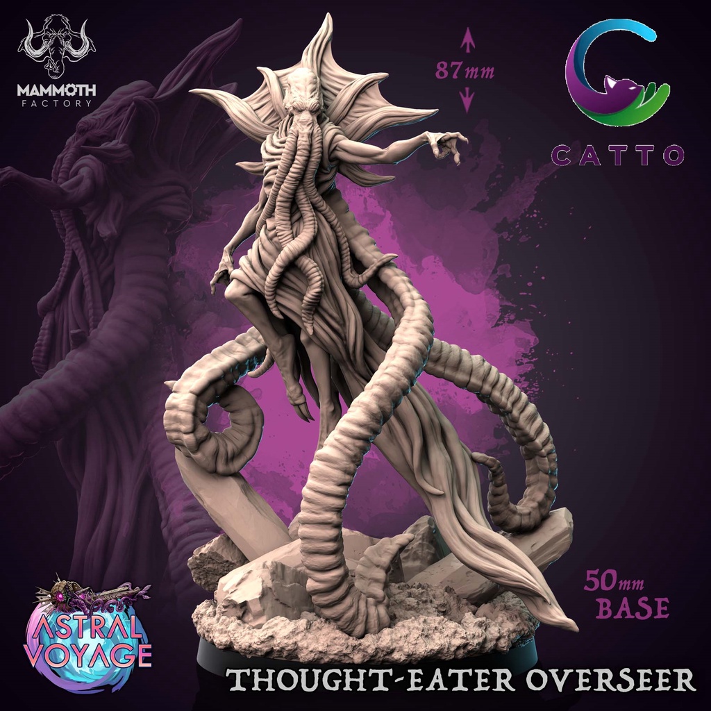 Gith and Mindflayers DND tabletop miniatures by Mammoth Factory (Astral ...