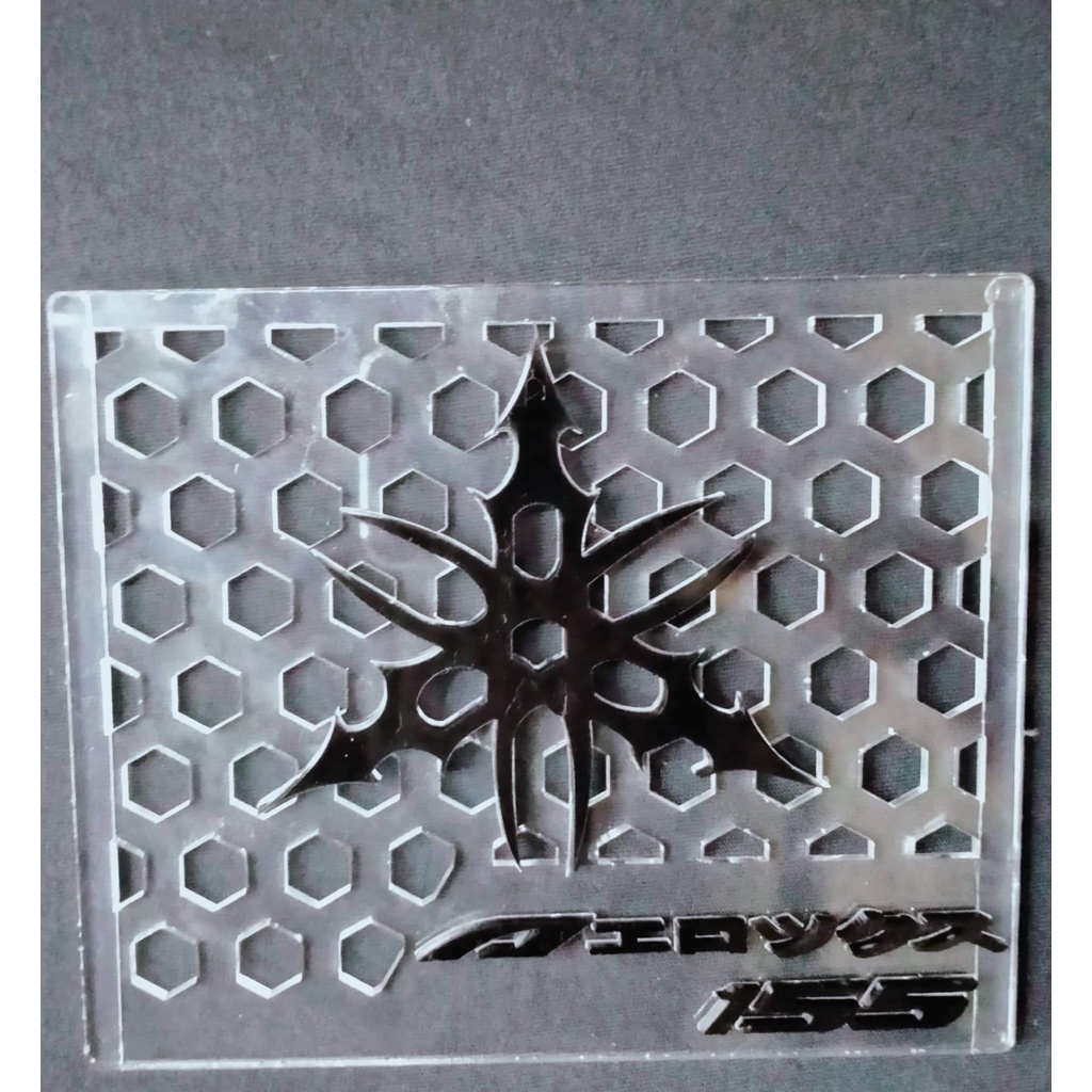 Acrylic radiator cover for nmax v1/V2, aerox v1/V2, click v2, mxi/mx ...