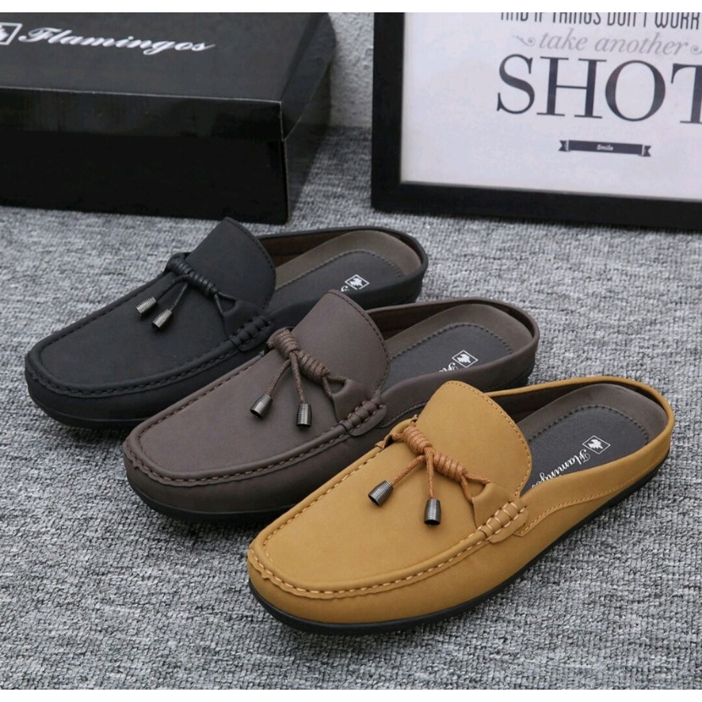LOAFER Casual Half Top Sider For Men's WY18-18 | Shopee Philippines