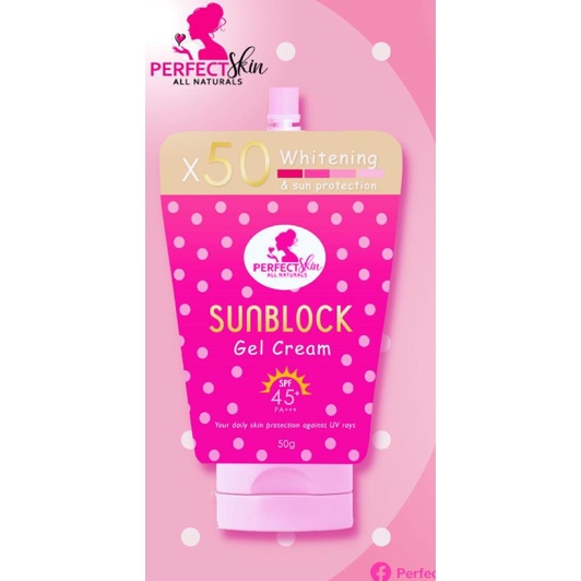 **ORIG PERFECT SKIN SUNBLOCK SACHET NEW)**COD AVAILABLE! | Shopee ...