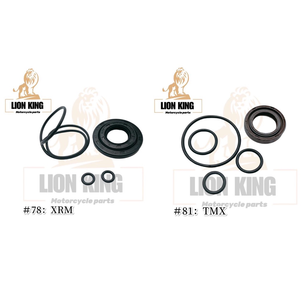 MOTORCYCLE OIL SEAL MAGNETO KIT FOR XRM TMX | Shopee Philippines