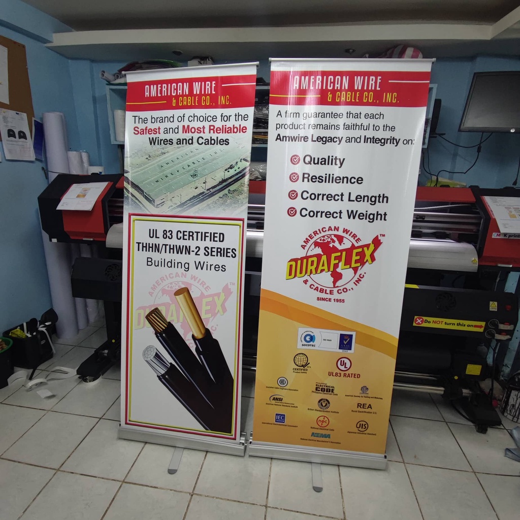 Tarpaulin Pull-up Banner/ Roll-up Banner | Shopee Philippines