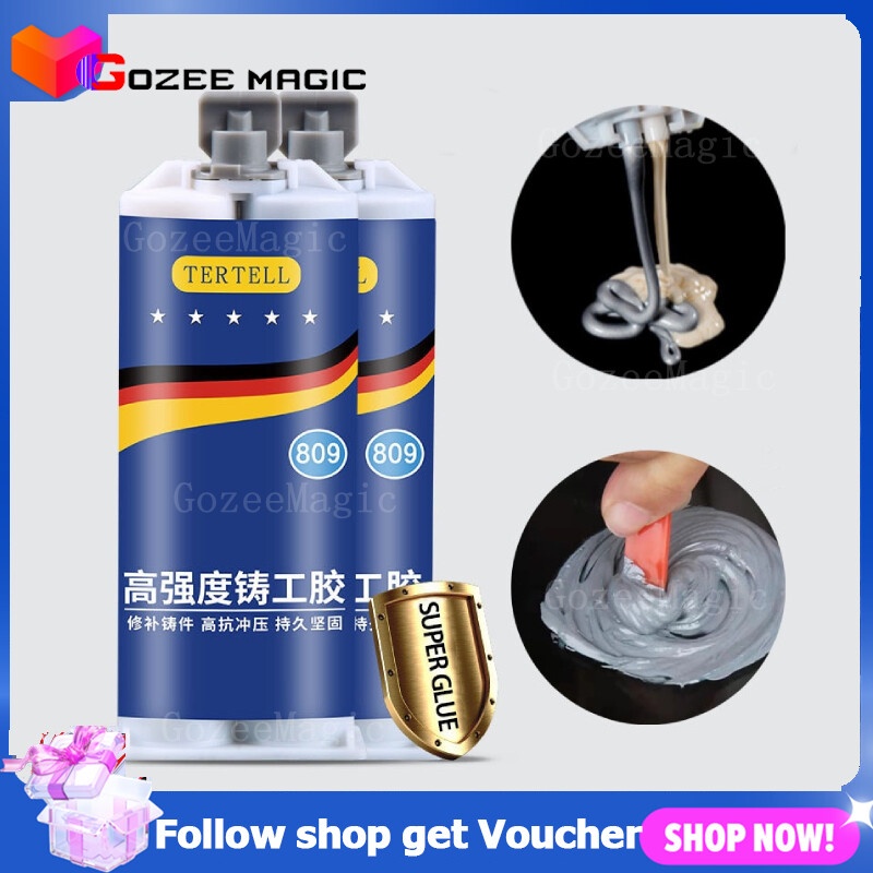 50g/100g Repair Paste Glue Extrusion Metal Repair Adhesive Industrial ...