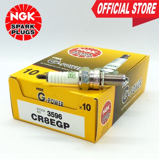 NGK CR8EGP G-Power Spark Plug for Sniper 150 MXi, Barako, Raider150, R3, R15 '1pc | Shopee ...