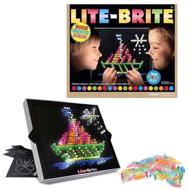 LITE BRITE TOY | LIGHT UP BOARD | Shopee Philippines