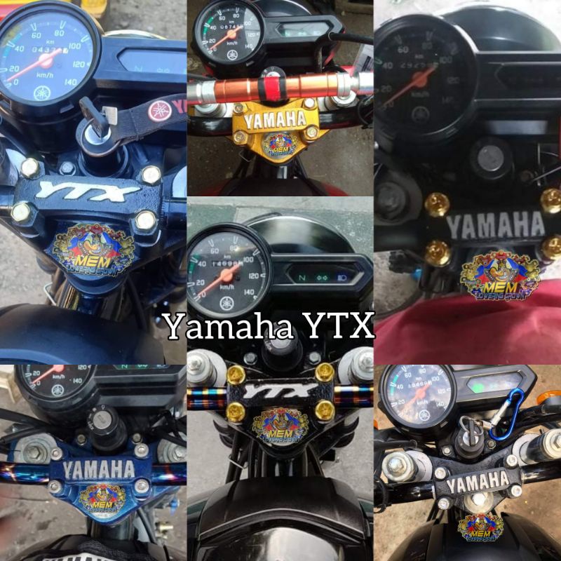 Yamaha YTX 125 lowering crown butterfly | Shopee Philippines