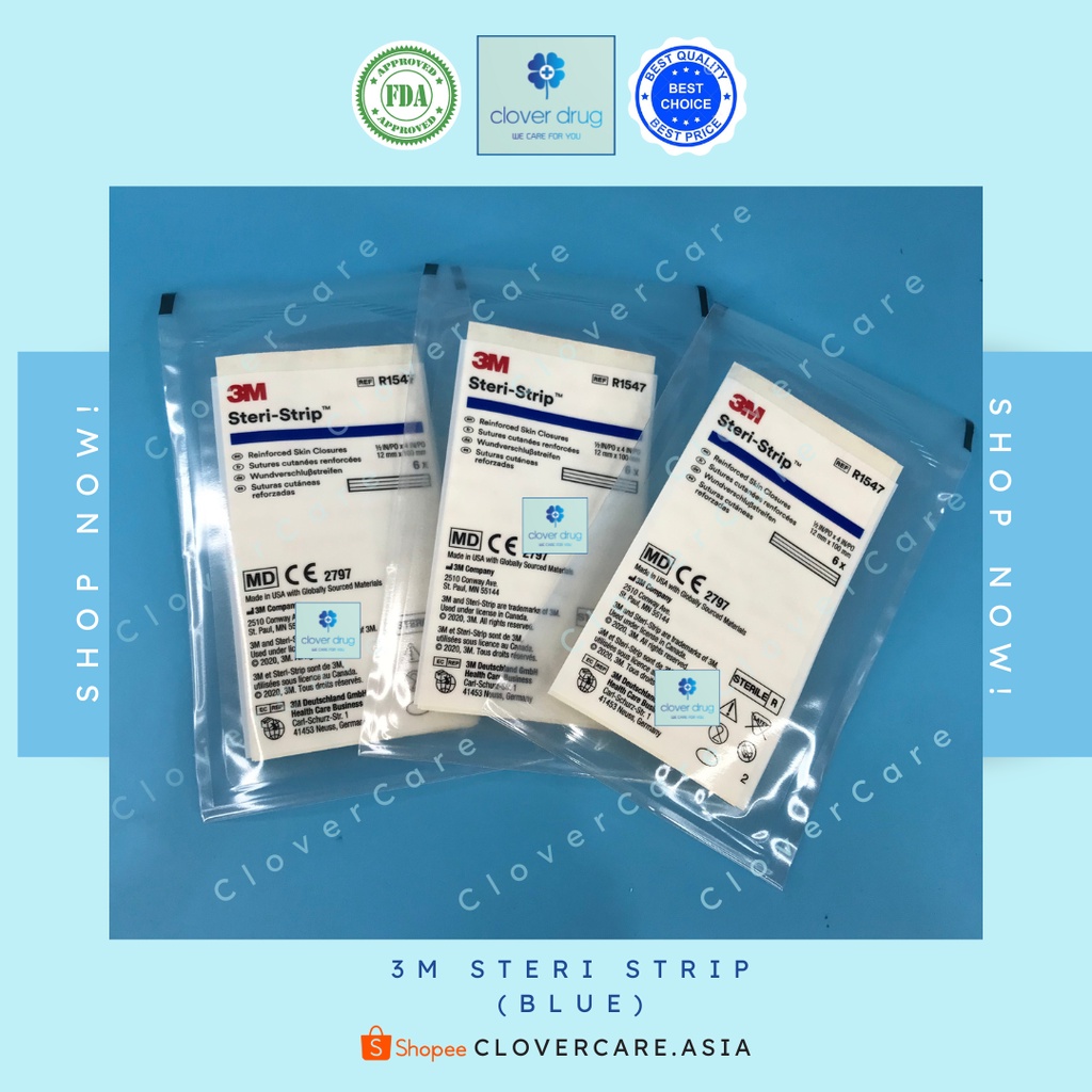 3M Steri-Strip (Blue) | Shopee Philippines