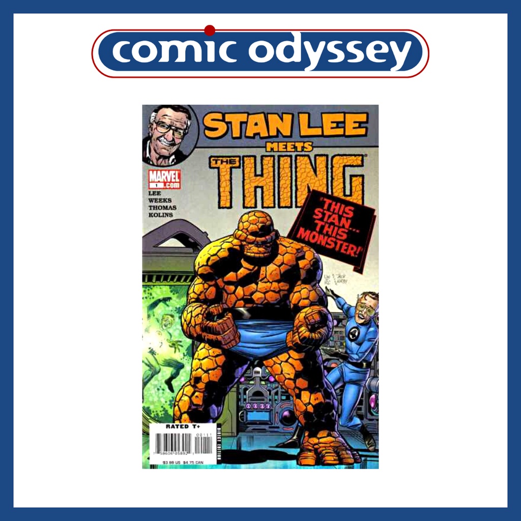 STAN LEE MEETS THING (2006) Lee Weeks Cover | Shopee Philippines