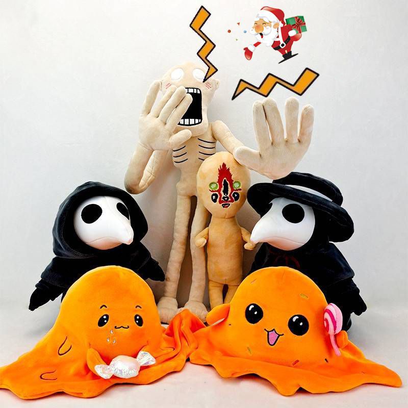 55cm Plague Doctor Series Scp Foundation Plush Doll Scp-999 Scp-049 Scp ...