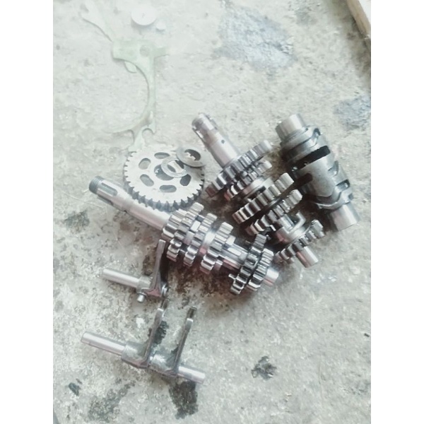transmission gear set for raider150 carb type 2022model | Shopee ...
