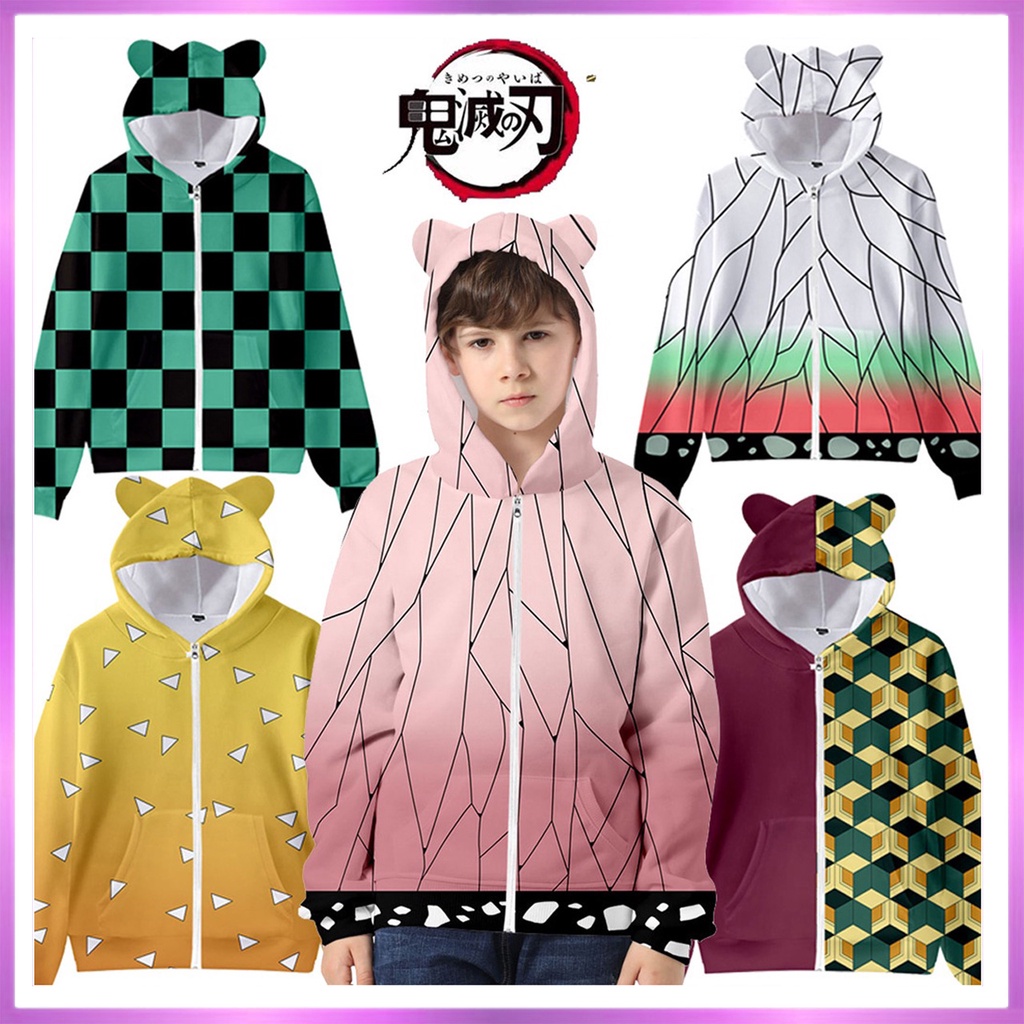 Demon Slayer jacket tanjiro jacket zenitsu nezuko parent-child outfit ...