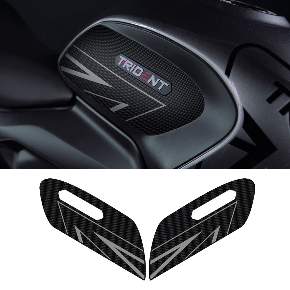 Motorcycle Decal For Triumph Trident 660 2021 2022 2023 Side Tank Pad ...