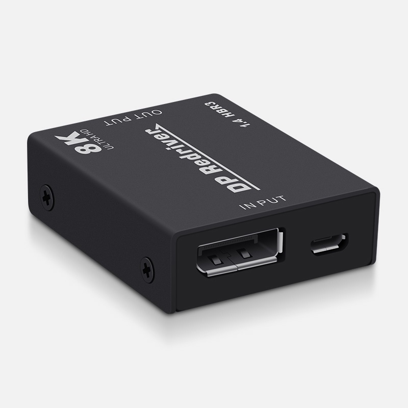 Active Displayport repeater 144Hz Displayport 1.4 cable extender 8K DP ...