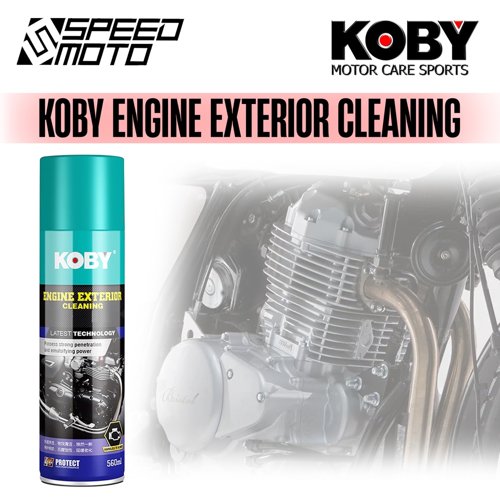 KOBY ENGINE EXTERIOR CLEANING 560ML SPEEDMOTO | Shopee Philippines