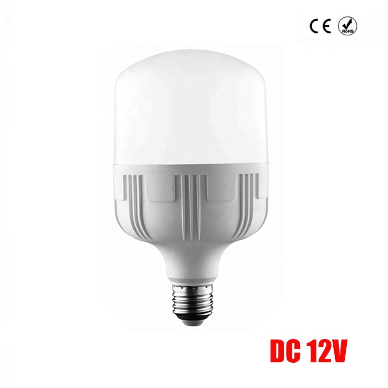 12V DC E27 LED Bulb 3W 7W 9W 12W 15W 18W 24W 36W Lampada 12 Volt Led Light Bulbs Low Voltage ...