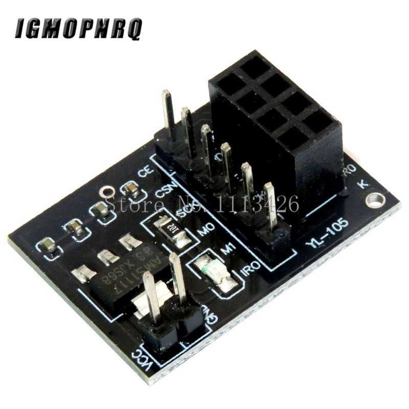 NRF24L01 Wireless adapter Module 3.3V New Socket Adapter plate Board ...