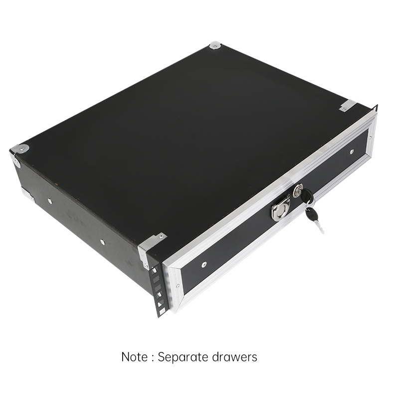 SOKC 12U Flight Case Power Amplifier Rack Empty Cabinet Touring Case ...