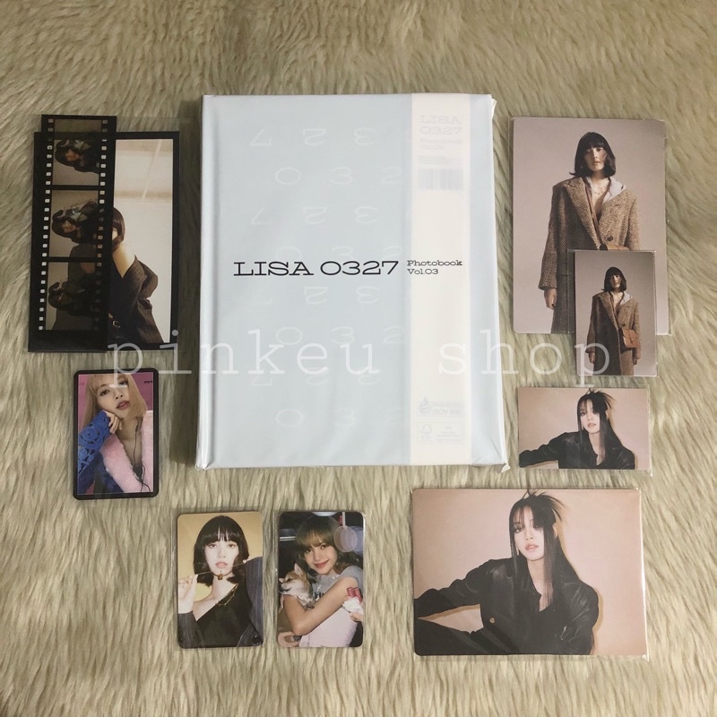 LISA 0327 PHOTOBOOK VOL.3 with POB - SEALED | Shopee Philippines