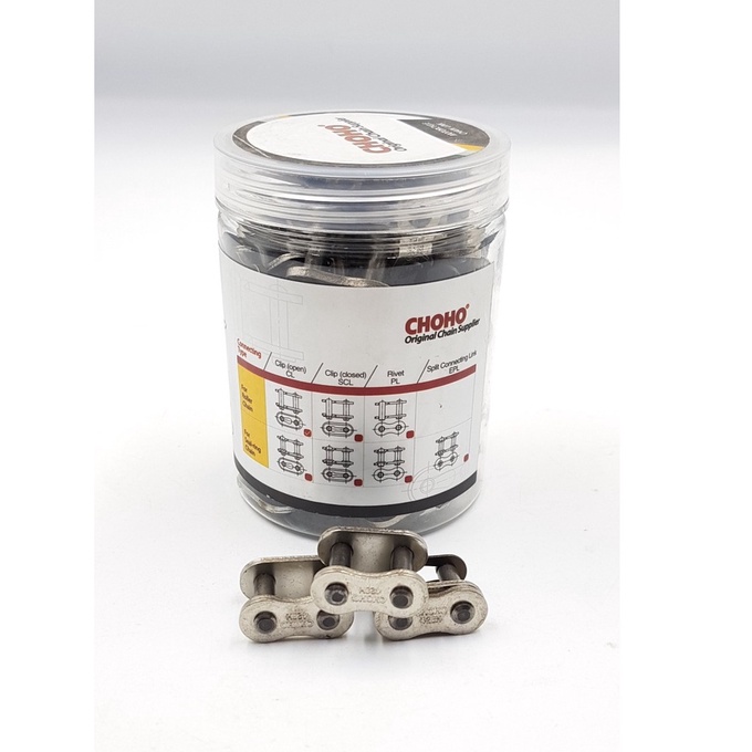 Choho Chain Link/Chain Lock 420 Silver (PRICE PER LOCK/LINK) | Shopee ...