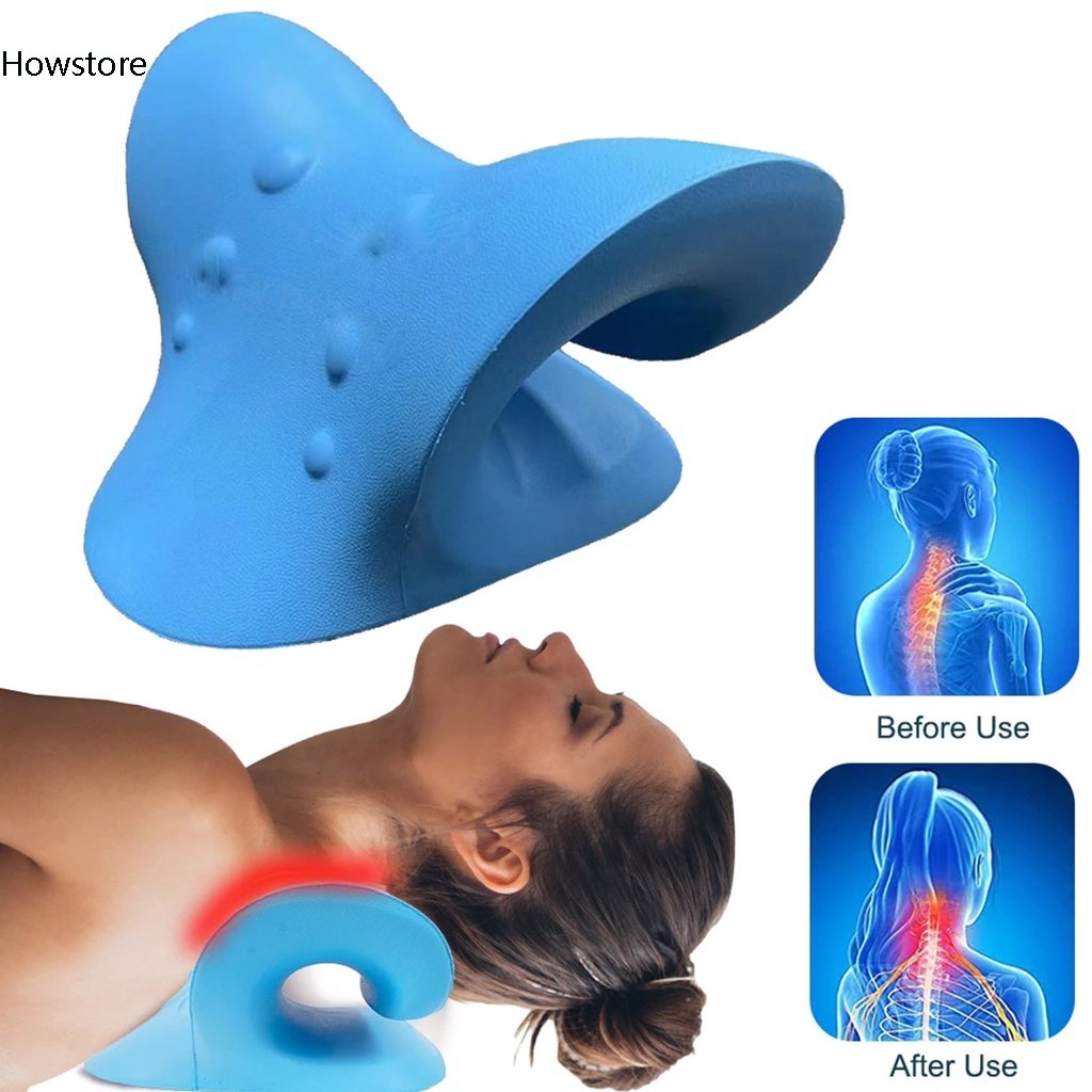 Cervical Spine Stretch Muscle Relaxation Traction Neck Stretcher ...