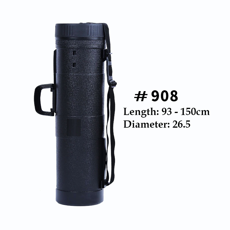 Drawing tube blueprint case adjustable telescoping art tube hard ...
