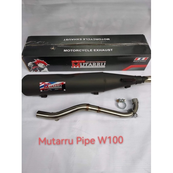 Mutarru power pipe Wave 100/125 made in thailand | Shopee Philippines