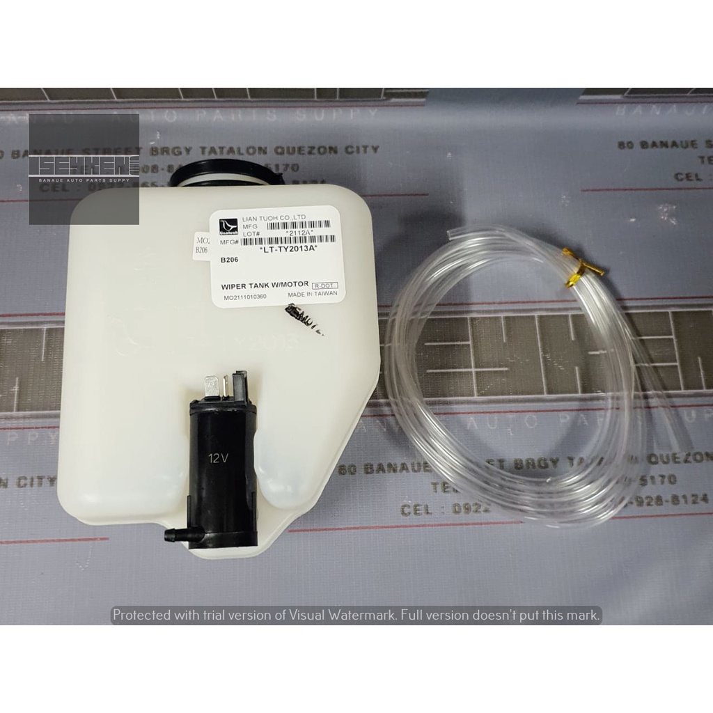 Windshield Tank with Motor Mitsubishi Adventure / Toyota Tamaraw FX ...