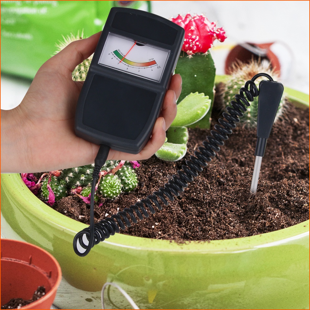 Soil Moisture Meter Plant Flowers Soil PH Tester Humidity Light Meter ...