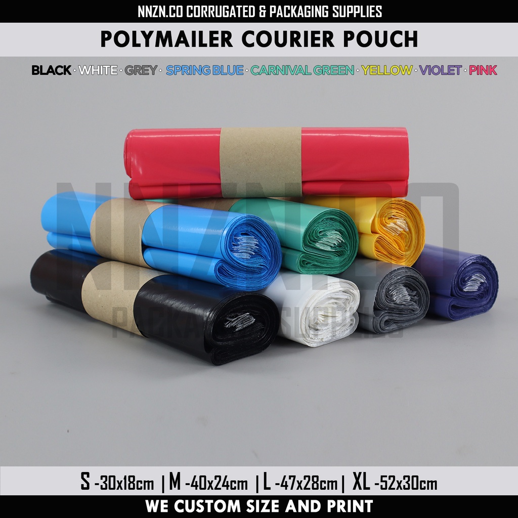 NNZN Polymailer Courier Pouch Shipping Pouch Plastic Pouch Self ...