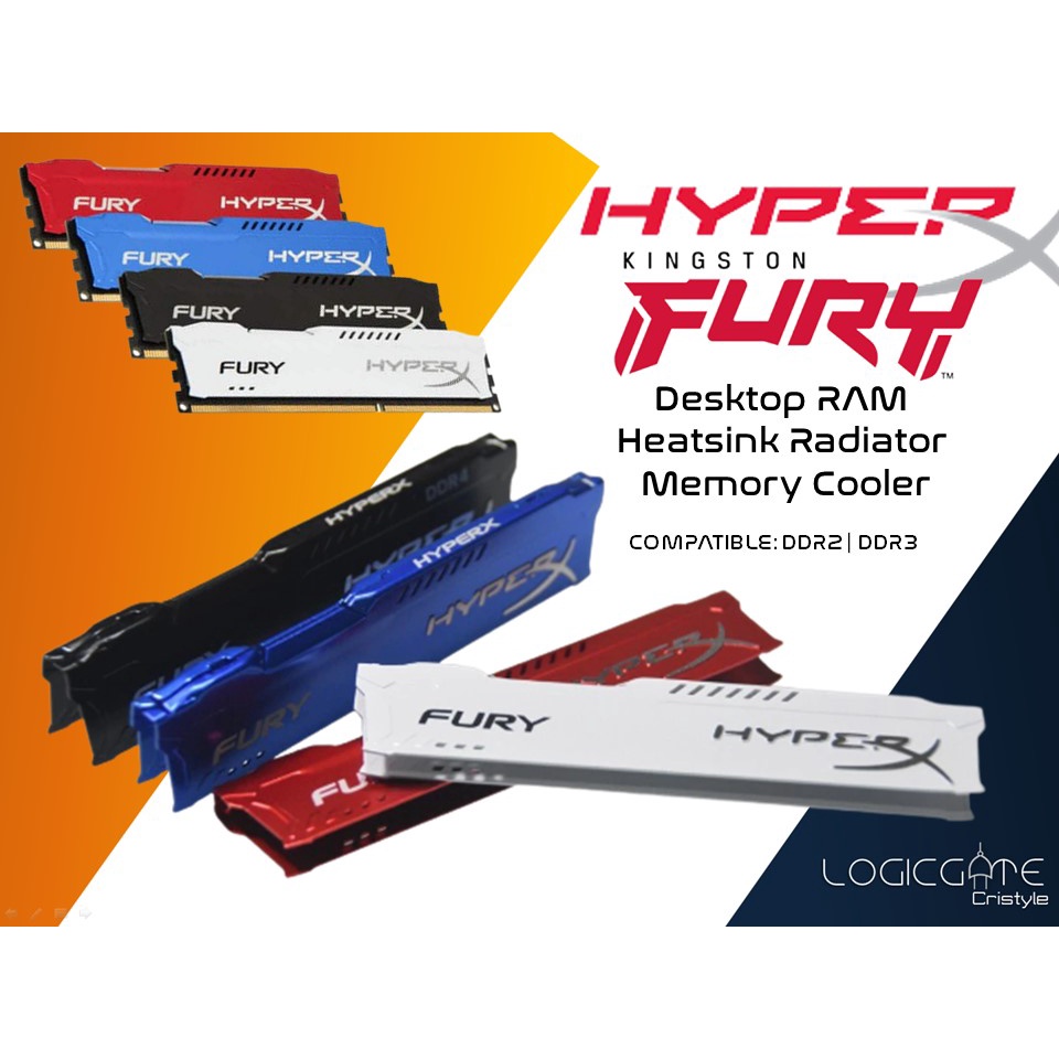 Ram Heatsink Radiator Memory Cooler Cooling Heatsink Desktop Ram Ddr2