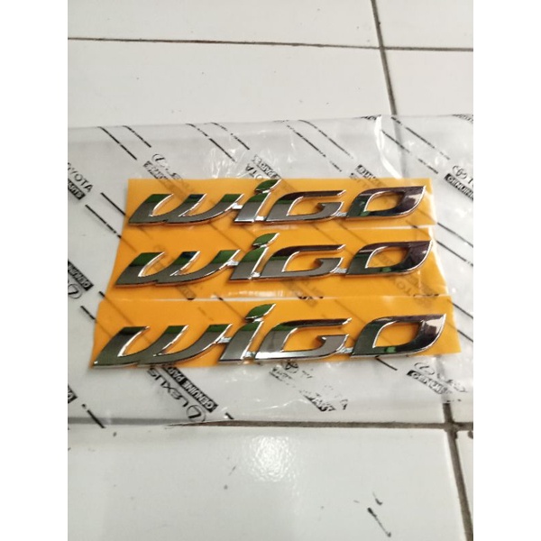 Original Wigo writing logo emblem | Shopee Philippines