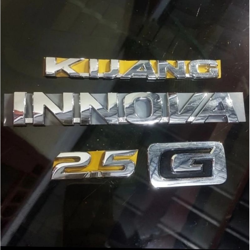 Toyota Innova Emblem Set | Shopee Philippines