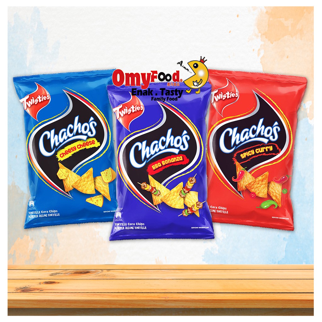 70g Twisties chacho's [Cheesy Cheese/ BBQ Bonanza / Spicy Curry ...
