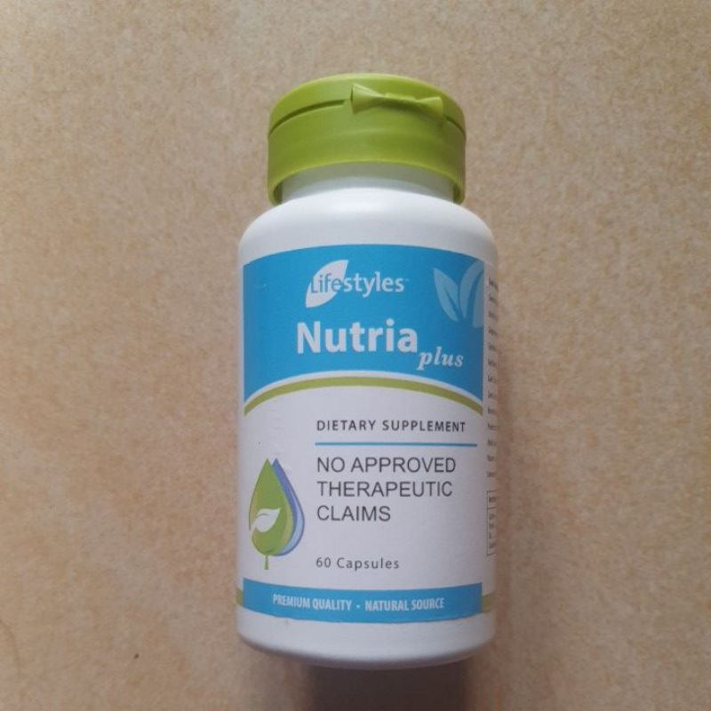 NUTRIA PLUS 60 CAPSULES | Shopee Philippines