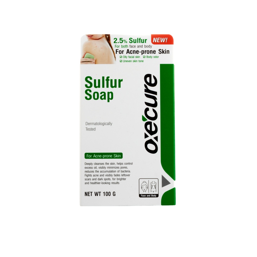 Oxecure Sulfur Soap 100g | Shopee Philippines