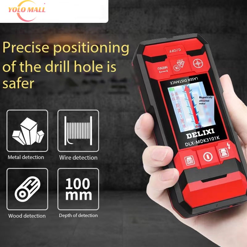 YOLO MALL Multi function wall detector for measuring steel wire ...