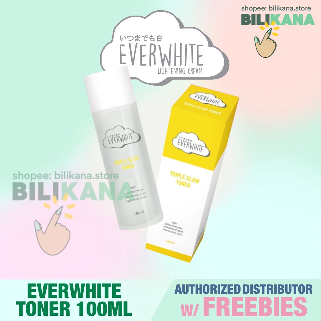 Everwhite Triple Glow Toner | Shopee Philippines