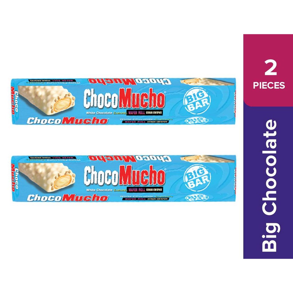 Choco Mucho White Big 125g x 1pc (Set of 2) | Shopee Philippines