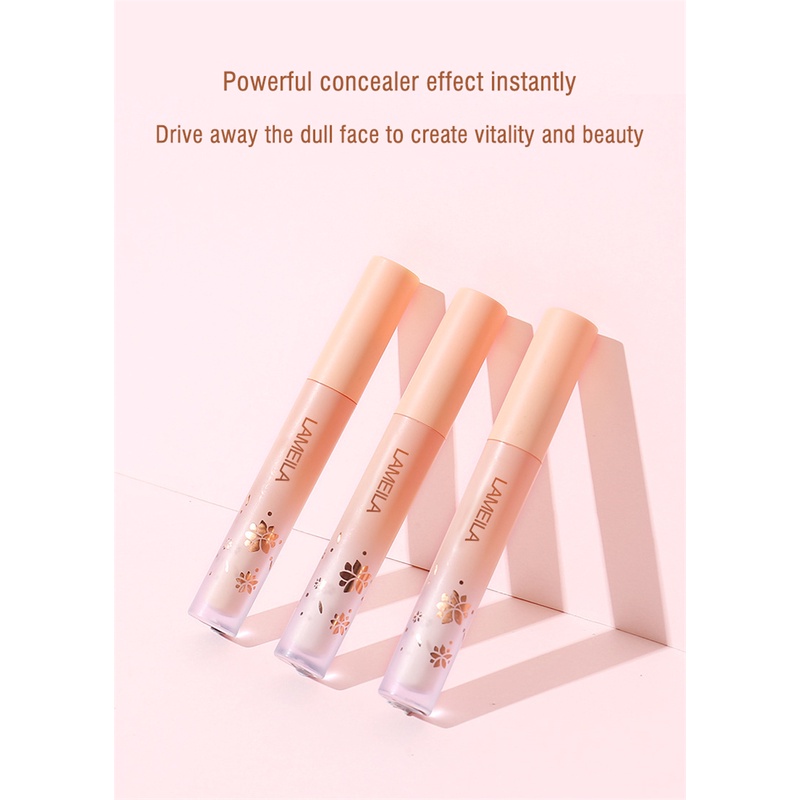 LAMEILA Concealer Liquid Foundation Makeup Oil Control Highlight ...