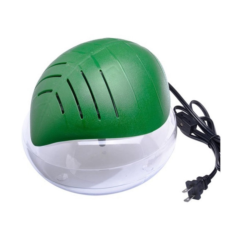 Leaf Shaped Water Based Air Revitalizer LED mini Water Air Purifier ...
