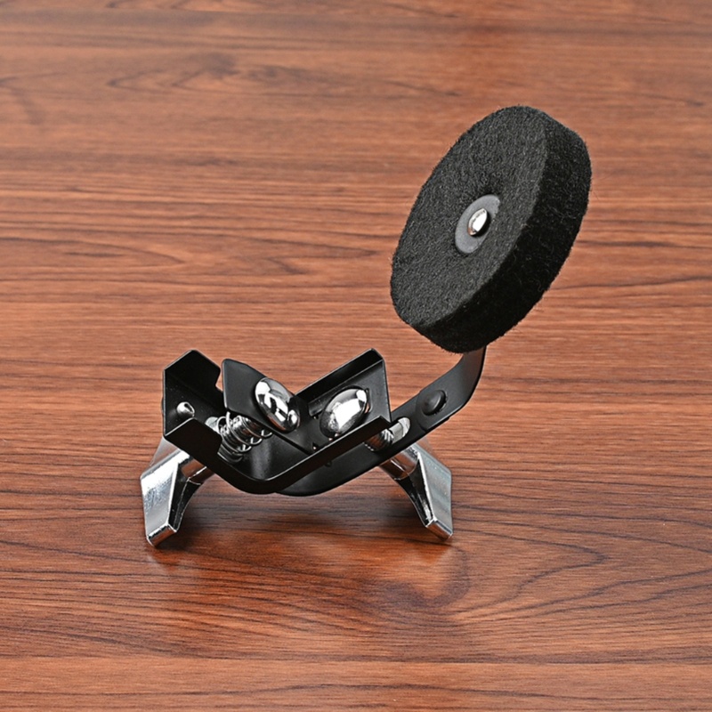 Skyxu Black Metal Plus Felt Clamp-on Tone Control Muffler Drum Tone ...
