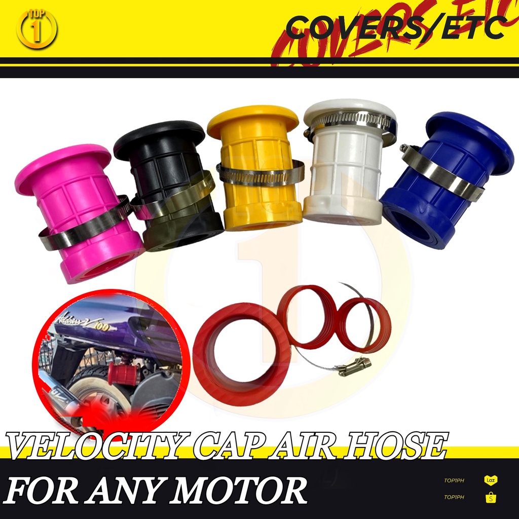 TOP1PH Rubber Velocity Cap Air Hose Universal | Shopee Philippines