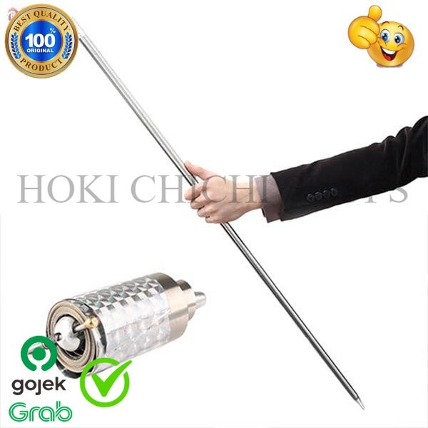 Enma Magic STAFF - Appearing Metal Cane Magic Trick CC Magic Stick ...