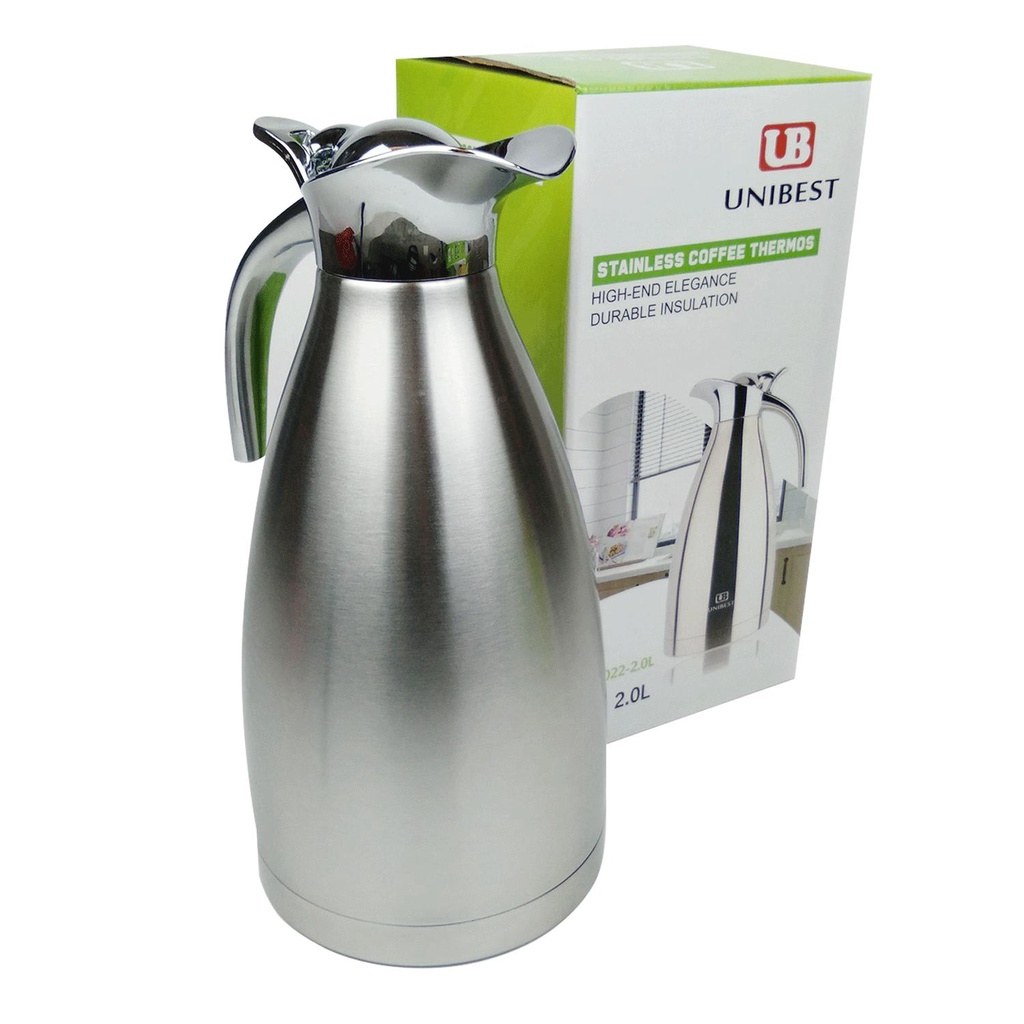 UNIBEST UB 302 Stainless Steel Thermal Insulation Vacuum Thermos 2.0L ...