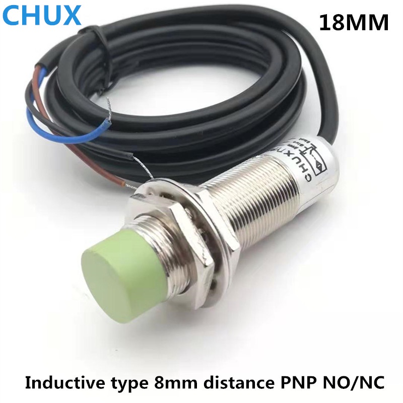 Inductive Proximity Sensor PNP M18 NO NC 6-36V IM18-8-DPA DPB DC 8mm Sensing distance Motion ...