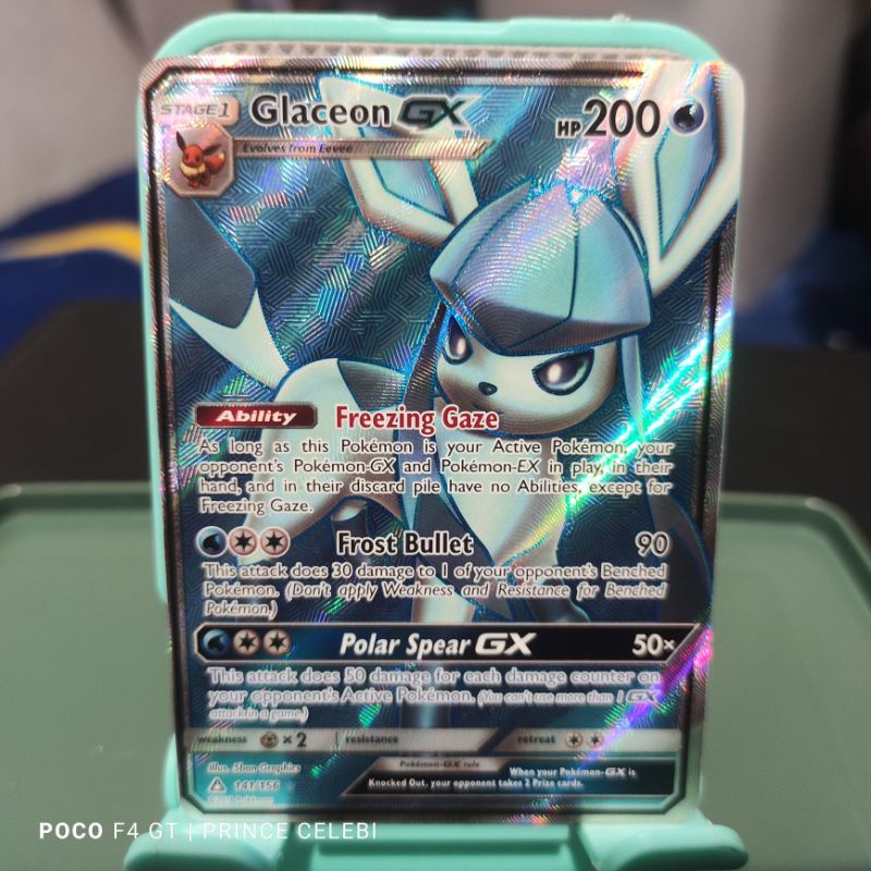 Pokemon TCG - Glaceon GX Full Art | Shopee Philippines