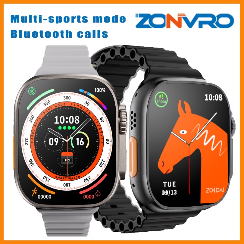 ZD8 Ultra NEW 49MM Smart Watch Series 8 Always-on Display Wireless Charging Men Women IP68 ...